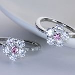 【HANDMADE】PT950 FANCY INTENSE PURPLISH PINK SI2 ダイヤモンド 0.08ct E-F VVS2-VS2 VG/G ダイヤモンド リング ※中央宝石 ...